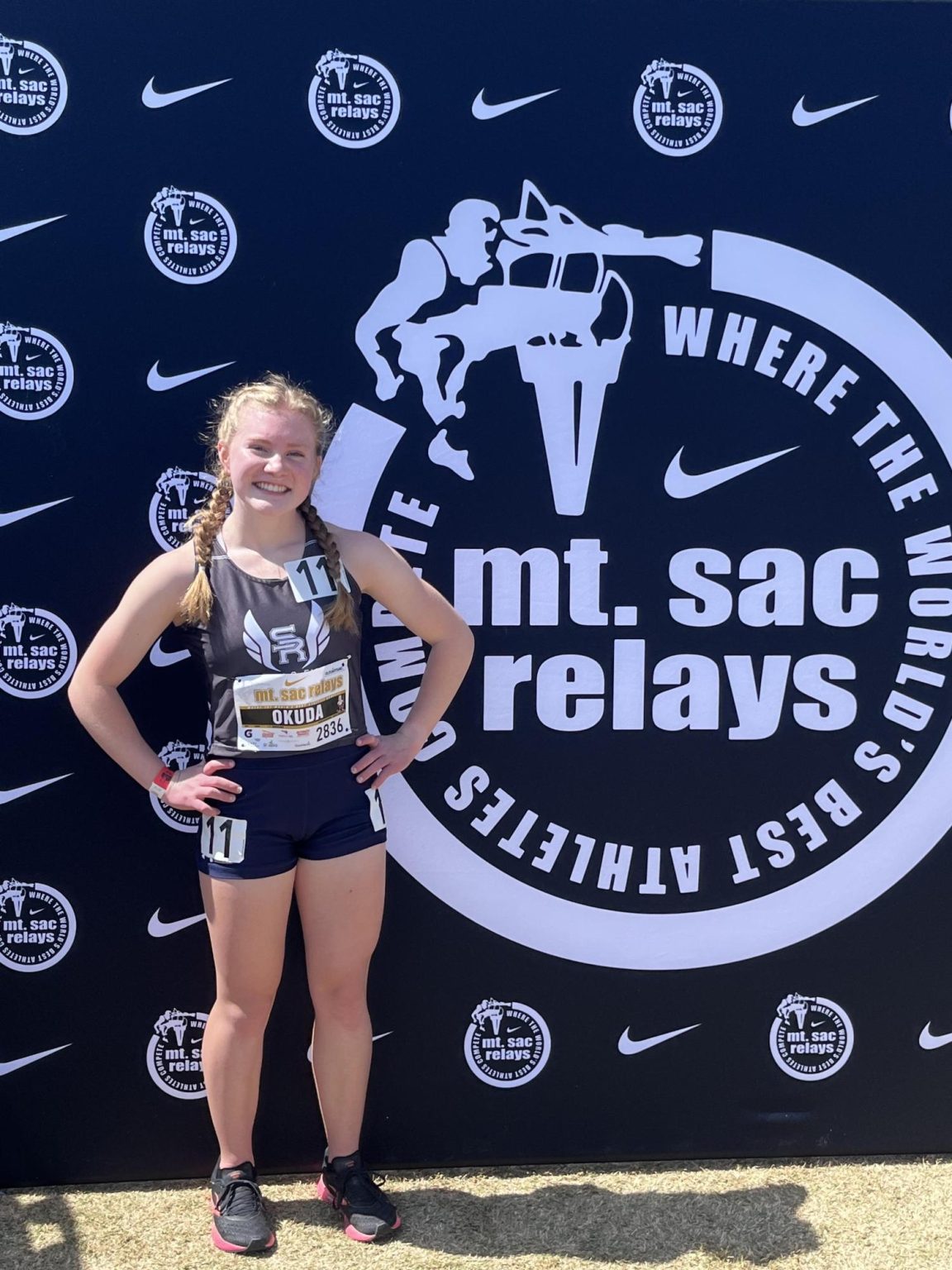 Leah-ding Track Star, Leah Okuda! – The Lariat